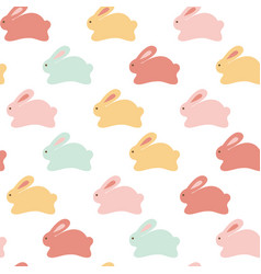 White Rabbit with pocket watch Royalty Free Vector Image