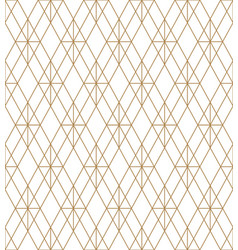 Chinese classic seamless pattern with golden Vector Image