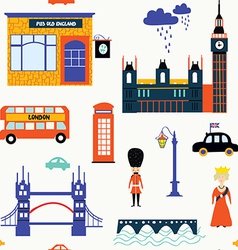 London symbols set Royalty Free Vector Image - VectorStock
