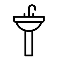 Wash water basin icon isometric style Royalty Free Vector