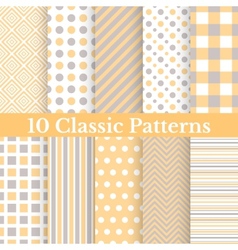Pattern set Royalty Free Vector Image - VectorStock