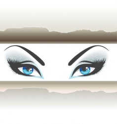 Blue eye Royalty Free Vector Image - VectorStock
