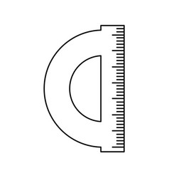 Ruler icon image Royalty Free Vector Image - VectorStock