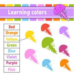 Set of children learning math Royalty Free Vector Image