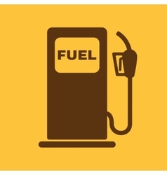 Gas station icon gasoline and diesel fuel Vector Image
