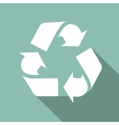 Eco flat icon Royalty Free Vector Image - VectorStock