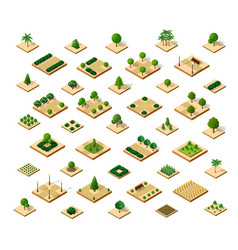 An urban park Royalty Free Vector Image - VectorStock