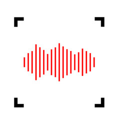 Sound wave logo design Royalty Free Vector Image