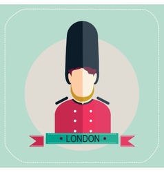 British royal guard Royalty Free Vector Image - VectorStock