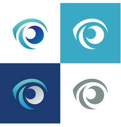 Spectrum eye Royalty Free Vector Image - VectorStock