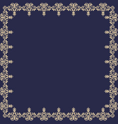 Ornate frames set on transparent background Vector Image