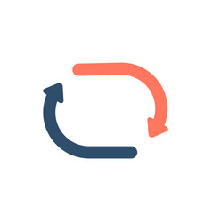 Refresh icon Royalty Free Vector Image - VectorStock