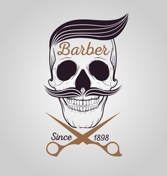 Set of vintage barber shop design elements vector by ivanbaranov ...