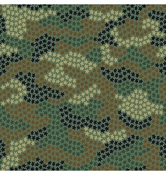 Octagon camouflage seamless pattern white gray Vector Image