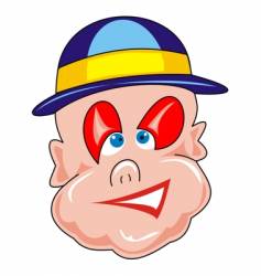 Clown emoticon Royalty Free Vector Image - VectorStock