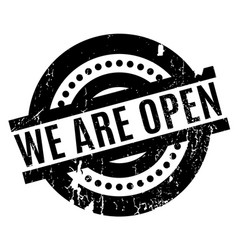 Open immediately rubber stamp Royalty Free Vector Image