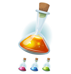 Cartoon potion bottle Royalty Free Vector Image - VectorStock