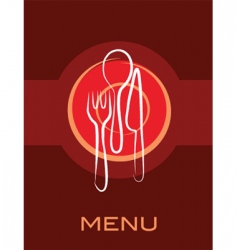 Lunch menu restaurant design Royalty Free Vector Image