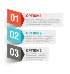 Text box infographics element Royalty Free Vector Image