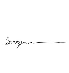 Emoticon with sorry sign Royalty Free Vector Image