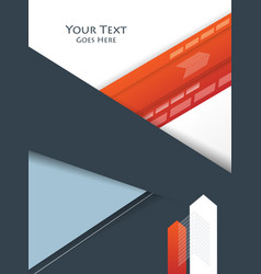 Modern cover template Royalty Free Vector Image