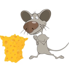 Cartoon dead mouse Royalty Free Vector Image - VectorStock