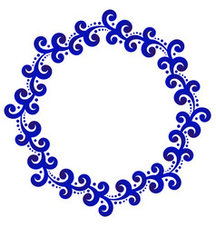 Beautiful round design Royalty Free Vector Image