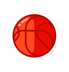 Cartoon basketball Royalty Free Vector Image - VectorStock