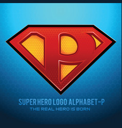 Superhero logo icon with letter v vec Royalty Free Vector