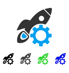 Personal development black icon sign Royalty Free Vector