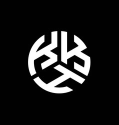 Yec letter logo design on black background Vector Image