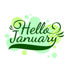 Welcome back inspirational quote hand drawn Vector Image