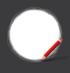 Flat design empty esp template Royalty Free Vector Image