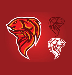 Giant-thai-yark-linethai-emblem-logo-2019-03 Vector Image