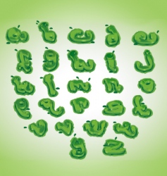 Detailed alphabet Royalty Free Vector Image - VectorStock