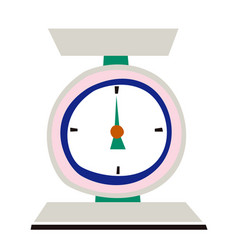 Realistic detailed 3d calibration weight Vector Image