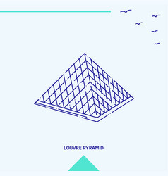 Hand sketched aztec pyramid Royalty Free Vector Image