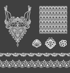 Lace Royalty Free Vector Image - VectorStock