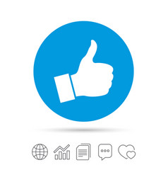 Like symbol Royalty Free Vector Image - VectorStock