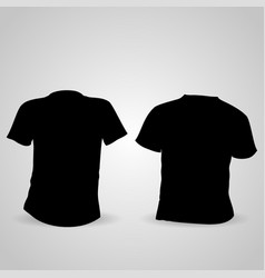 T shirt mockup Royalty Free Vector Image - VectorStock