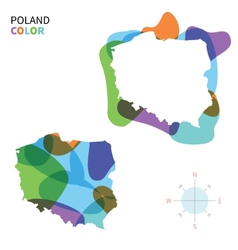 Poland map Royalty Free Vector Image - VectorStock