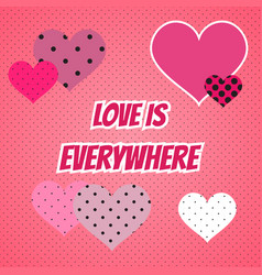 Greeting card lettering i love tea Royalty Free Vector Image