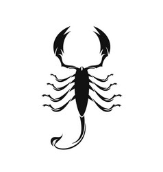 Scorpio horoscope icon Royalty Free Vector Image