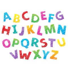 School theme with abc leters Royalty Free Vector Image