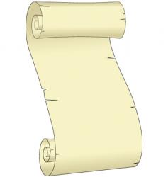 Ancient scroll Royalty Free Vector Image - VectorStock