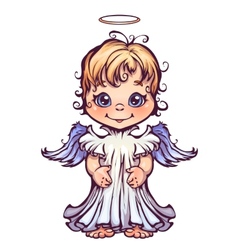 Cute angels Royalty Free Vector Image - VectorStock