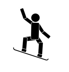 Snowboard logo Royalty Free Vector Image - VectorStock