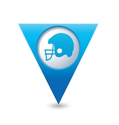 Usa ncaa division 1 football map Royalty Free Vector Image