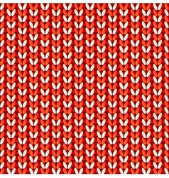 Knitted pattern Royalty Free Vector Image - VectorStock