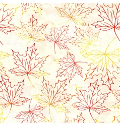 Seamless pattern with clouds and rain Royalty Free Vector